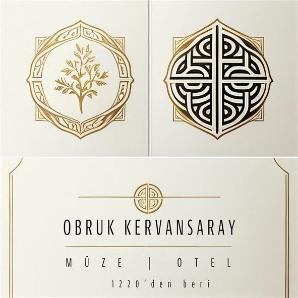 obruk kervansaray müze otel 1220'den beri - trademark of the Turkey